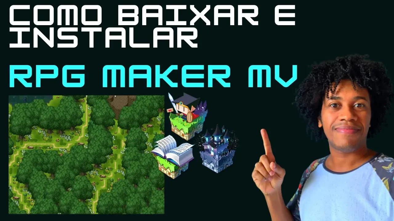 COMO BAIXAR E INSTALAR RPG MAKER MV 2022 AULA 1