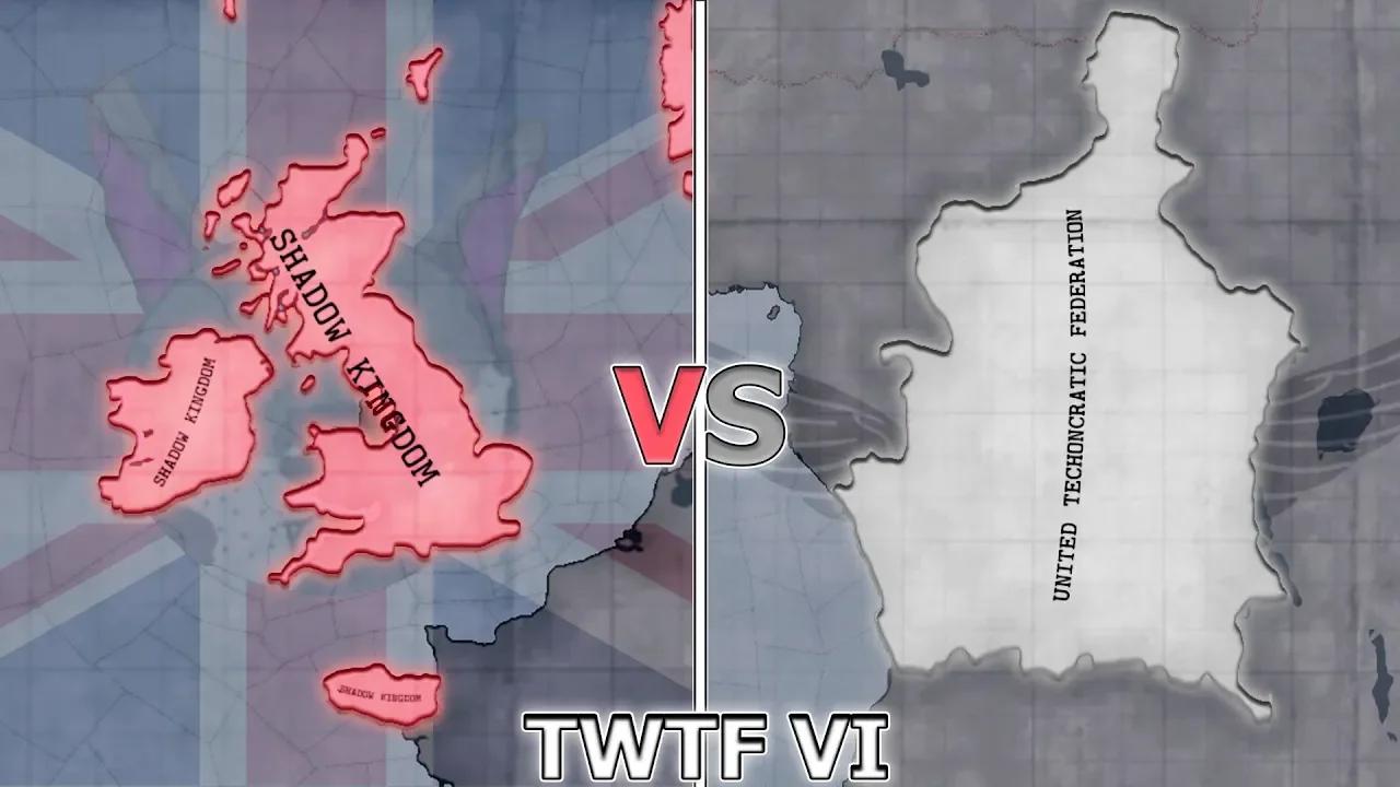 Shadow Kingdom vs Technocratic Federation / TWTF VI - HOI4 Timelapse