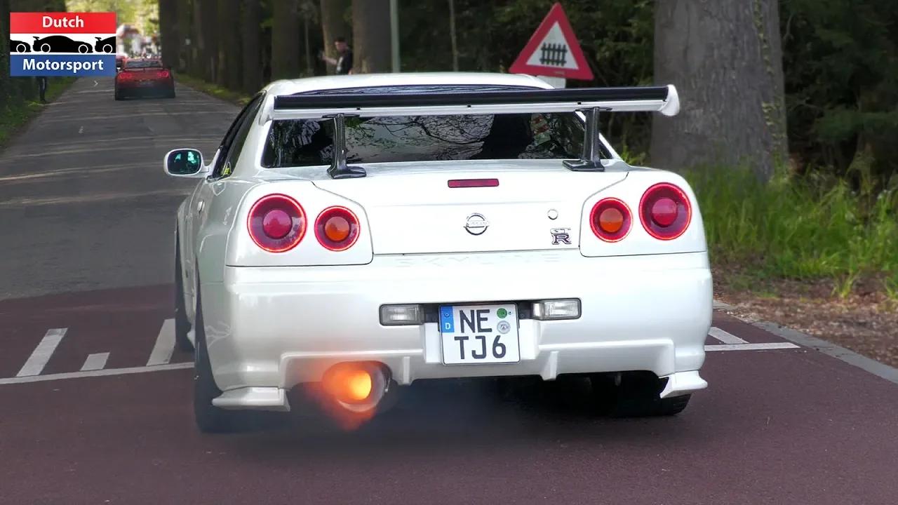Modified Nissan GT-R Accelerating! - 1500 GT-R, 700HP Skyline R34 ...