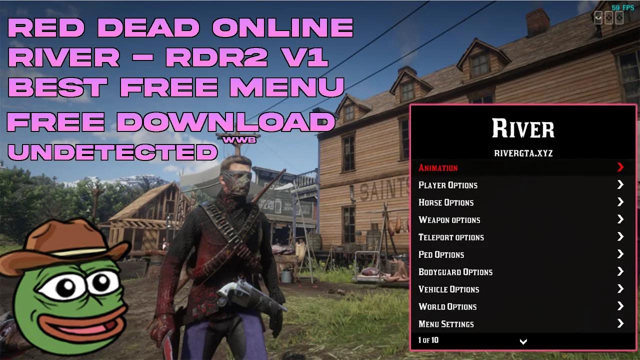 RiverRDR2 v1 (Red Dead Redemption 2 Online) [😃Best Free Menu😃 ...