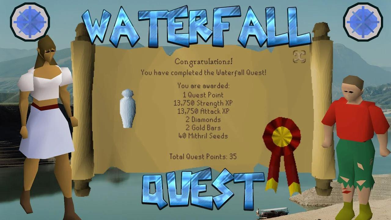 OSRS GUIA PARA REALIZAR WATERFALL QUEST OLD SCHOOL RUNESCAPE