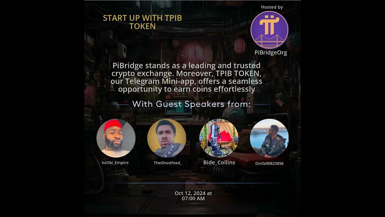 START UP WITH TPIB TOKEN
