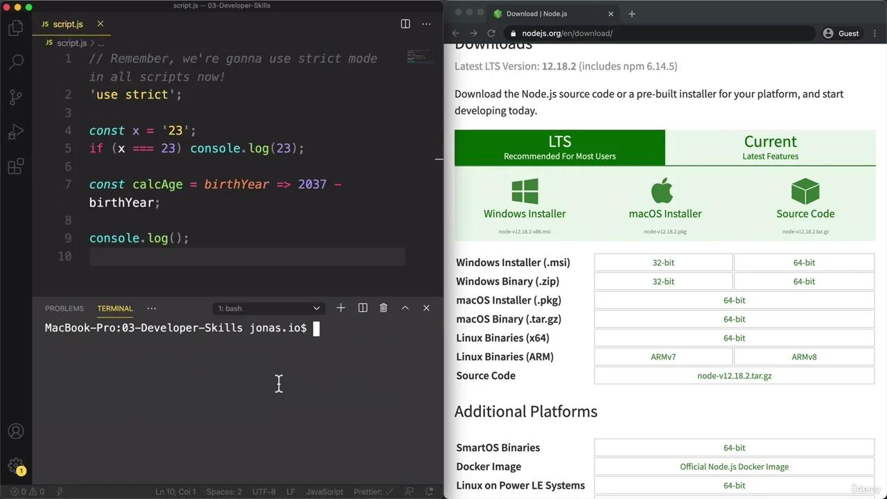 Developer Skills Editor Setup