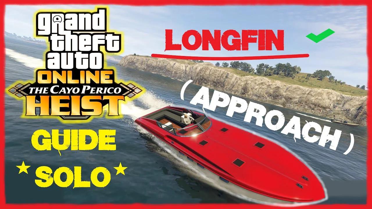 GTA 5 Online: Cayo Perico Heist Longfin Approach Guide 2024 | 4K 60FPS