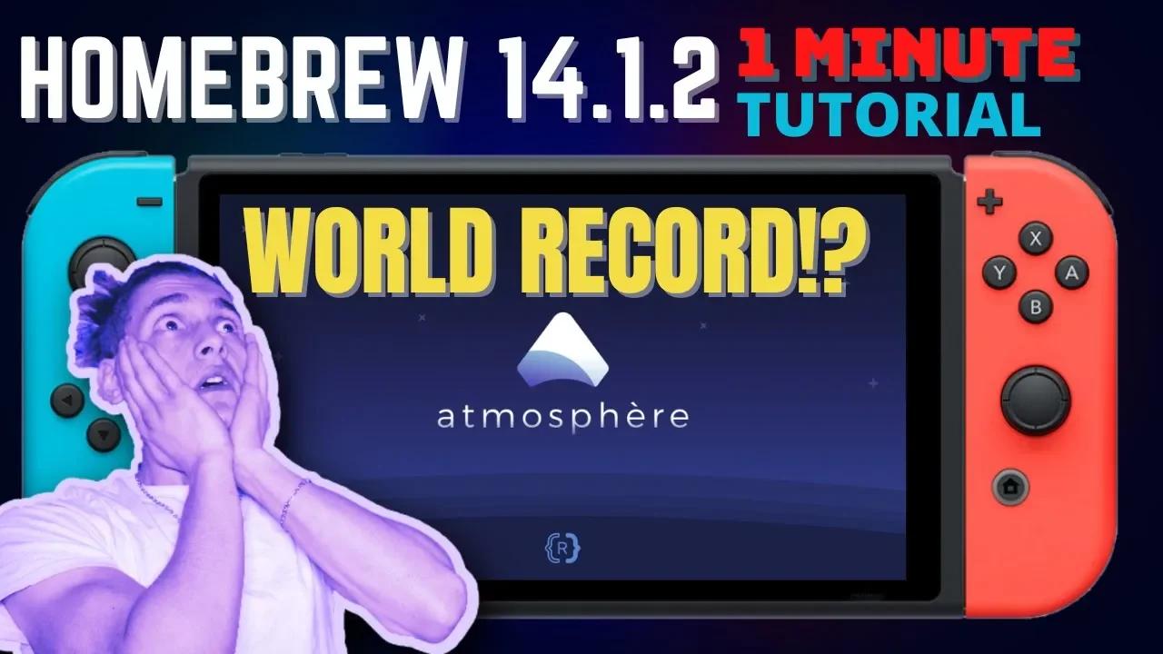 JAILBREAK / Homebrew / MOD - SWITCH in 1 Minute [2022] #Switch