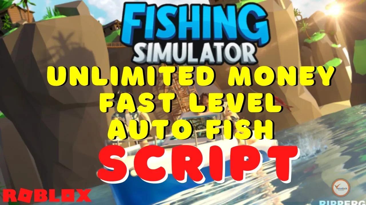 Fishing Simulator Script GUI | New Auto Farm | Infinite Money And Level