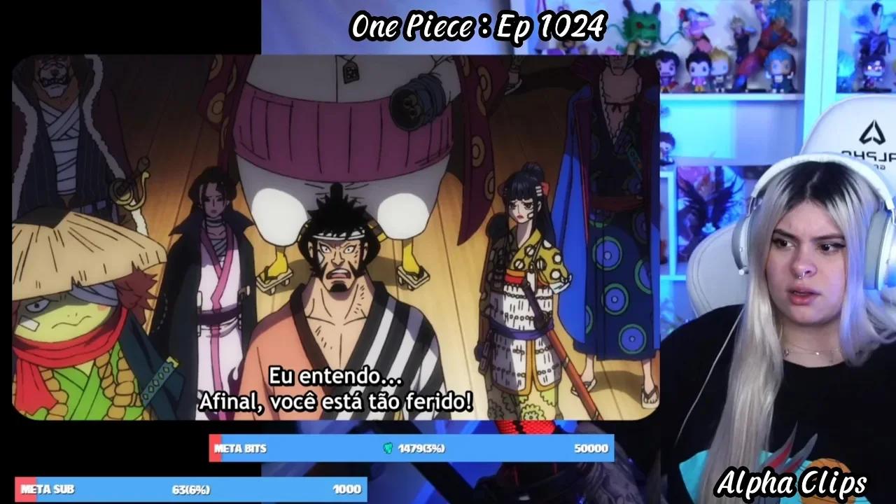 Mariana Alpha - O Coração Dos Bainhas Tremem | One Piece | Ep 1024 ...