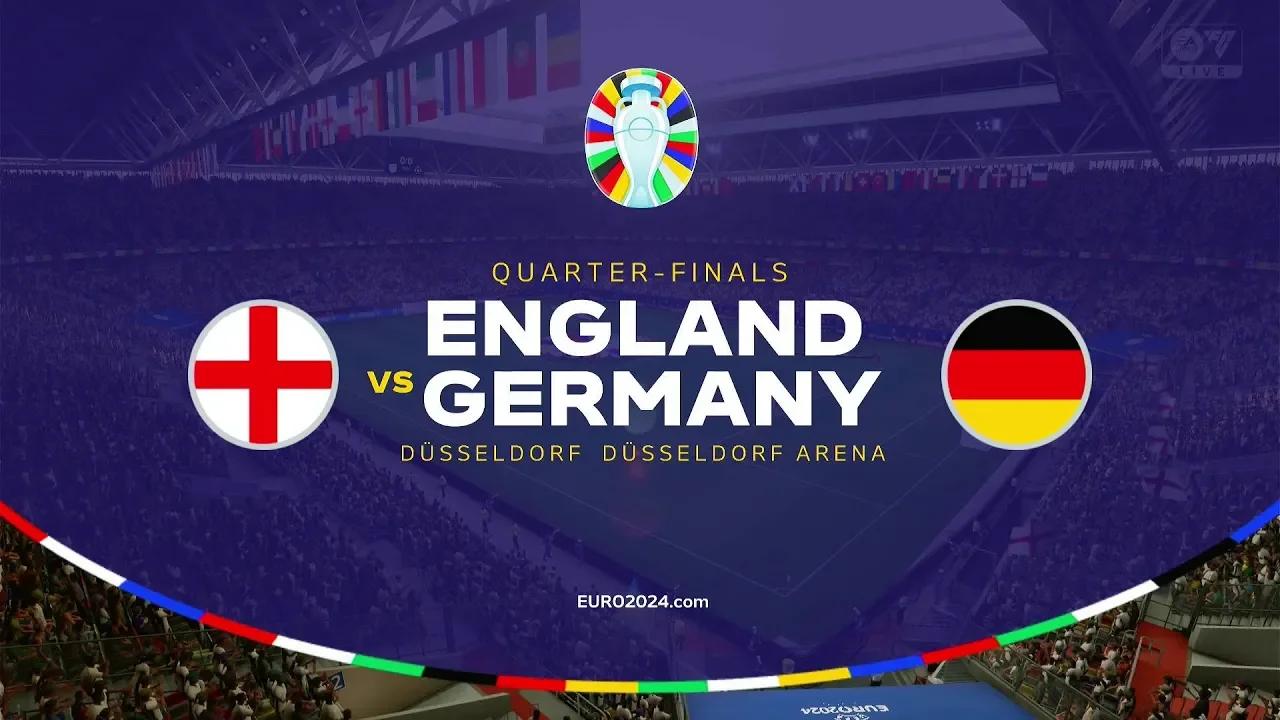 England vs Germany - UEFA EURO 2024 Germany - Quarter-Finals - Match day 5