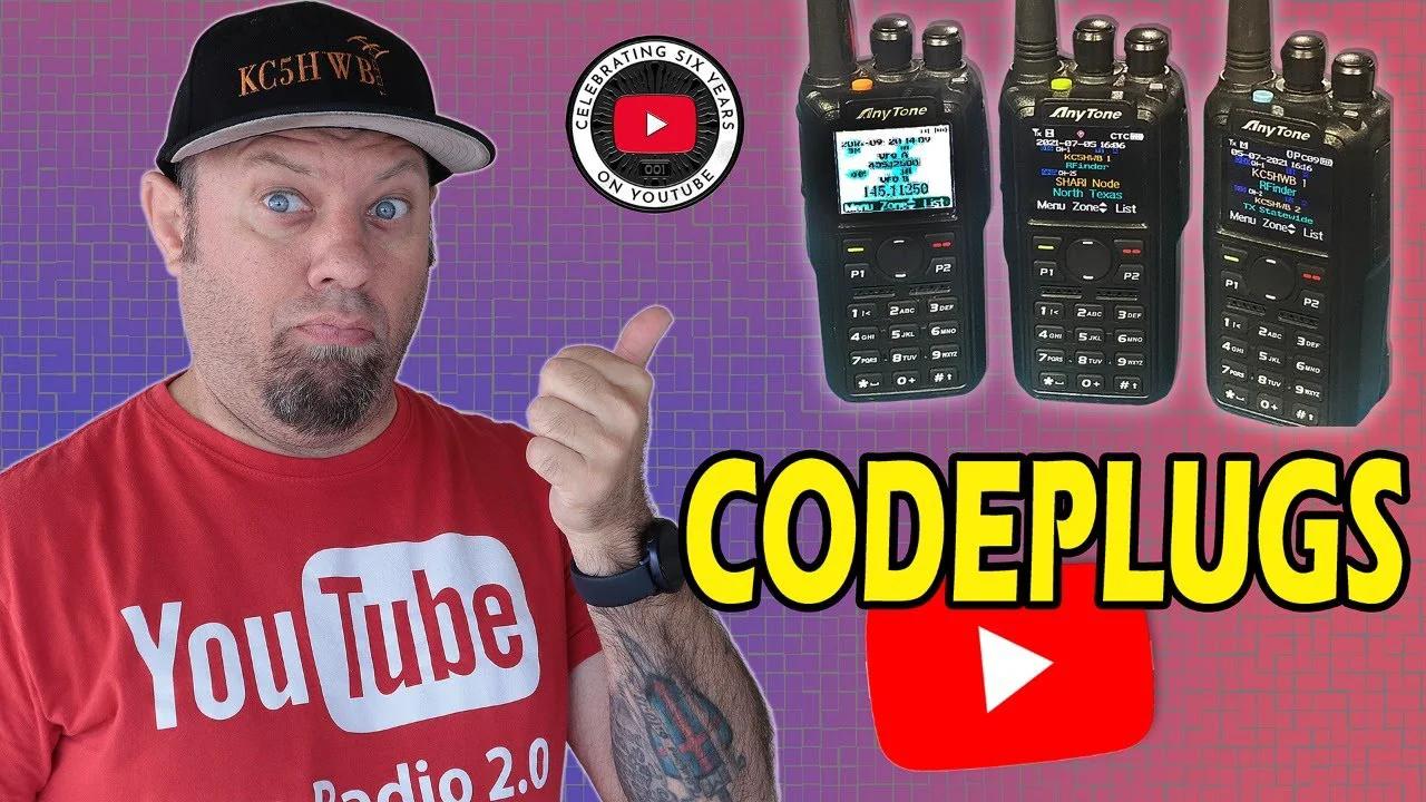 DMR Codeplugs - Updating and Programming Anytone DMR Radios
