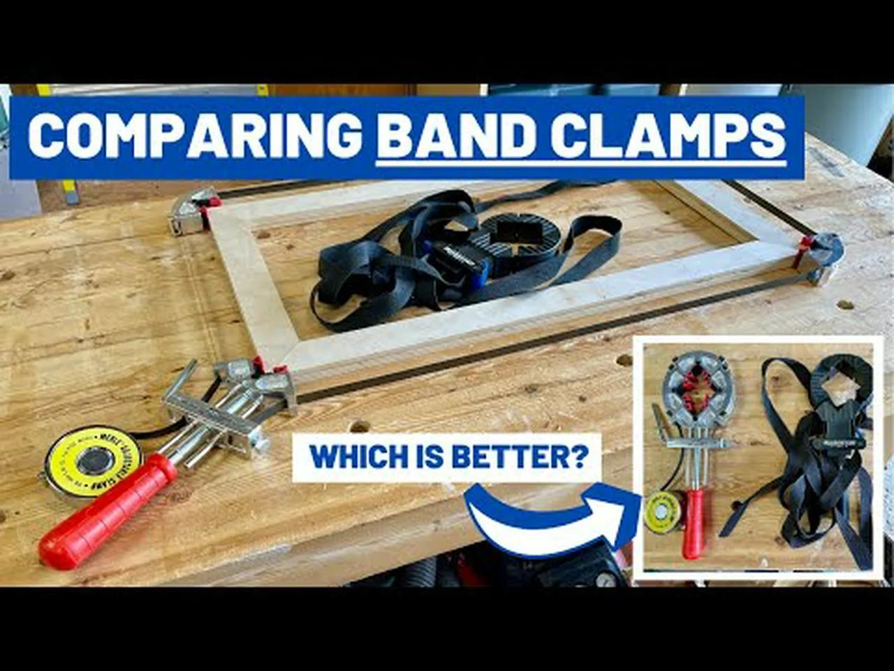 Band Clamps - Comparing MLCS Merle Adjustable Clamp vs. Generic Band Clamp