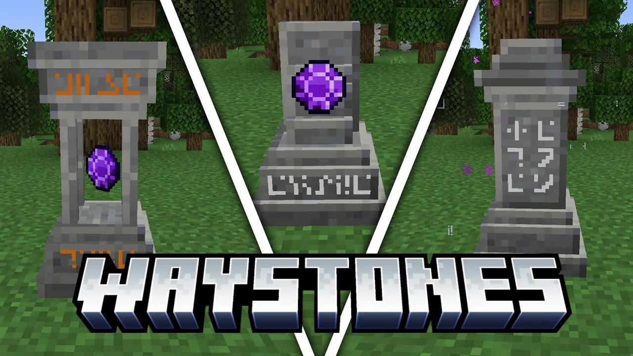 Waystones - Minecraft Mod Showcase
