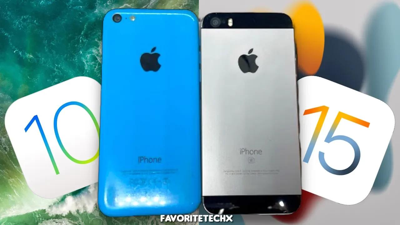 iPhone SE vs iPhone 5c SPEED TEST