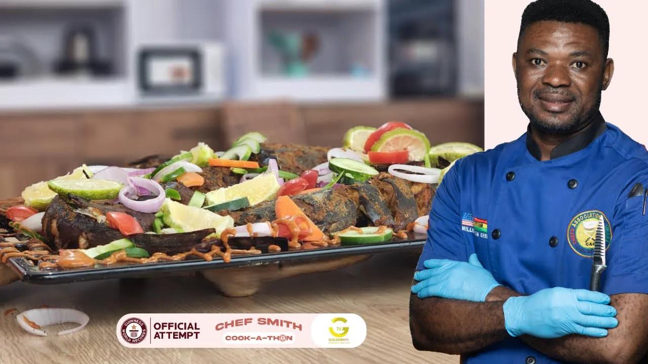 Goldern TV Live Stream - Chef Smith Cook-A-Thon Official Attempt | DAY 26