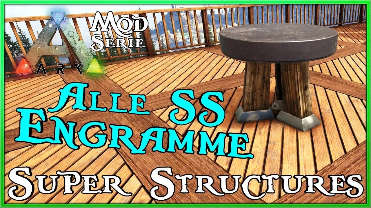 ARK MODS SERIE 🐲 [09] Alle SS ENGRAMME in EINER WERKBANK | SUPER ...