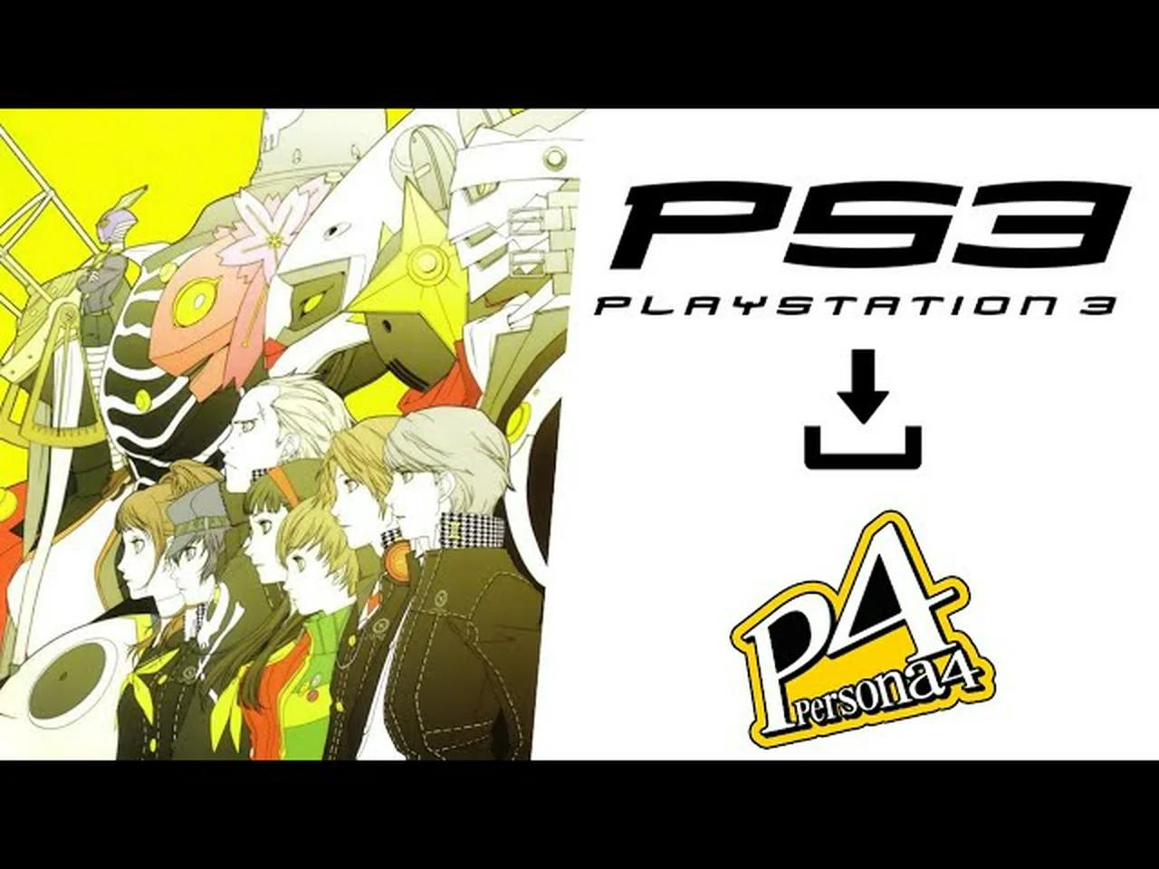 PERSONA 4 - PS3 PKG PT-BR