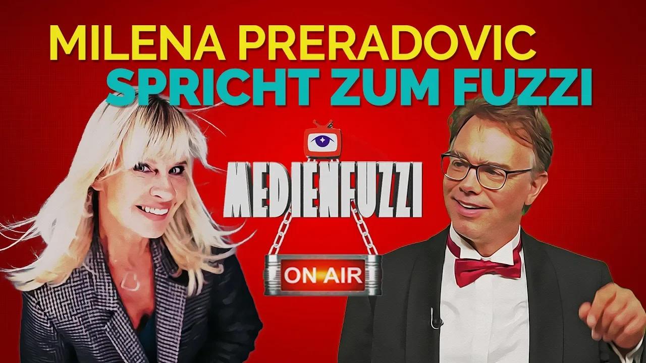 Milena Preradovic spricht zum Fuzzi
