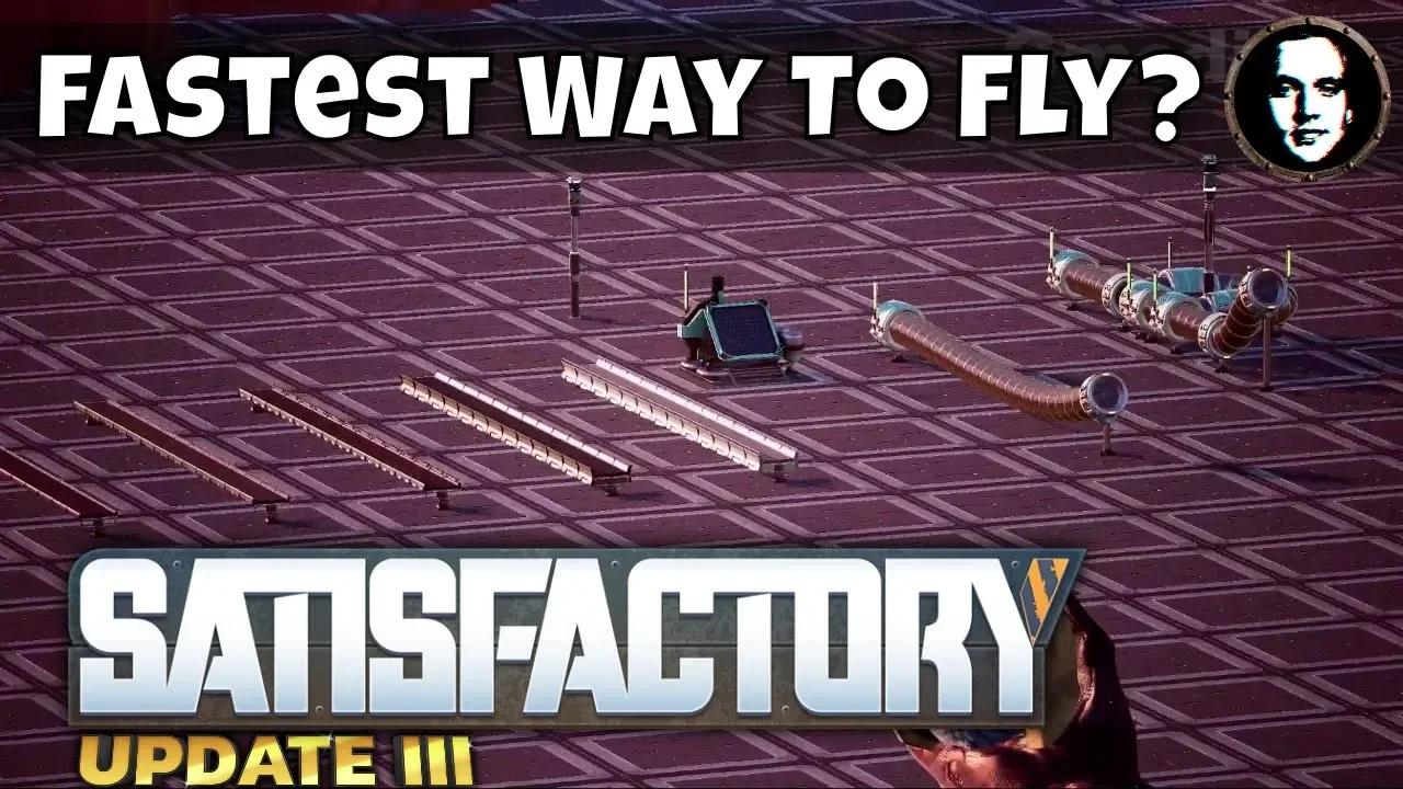 Let's Play Satisfactory 2020 - DUNE - Jetpack Assisted Flying Test ...
