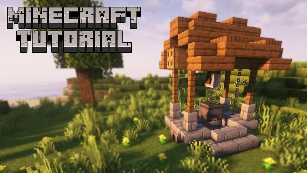 Minecraft: COMO FAZER UM POÇO MEDIEVAL