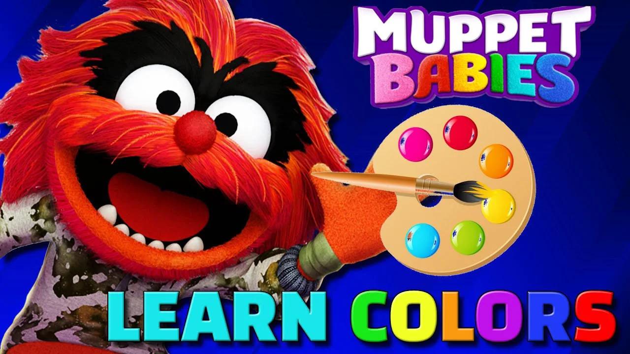 Muppet Babies Kids Learn Colors Toddlers Color & Seek Adventures ...