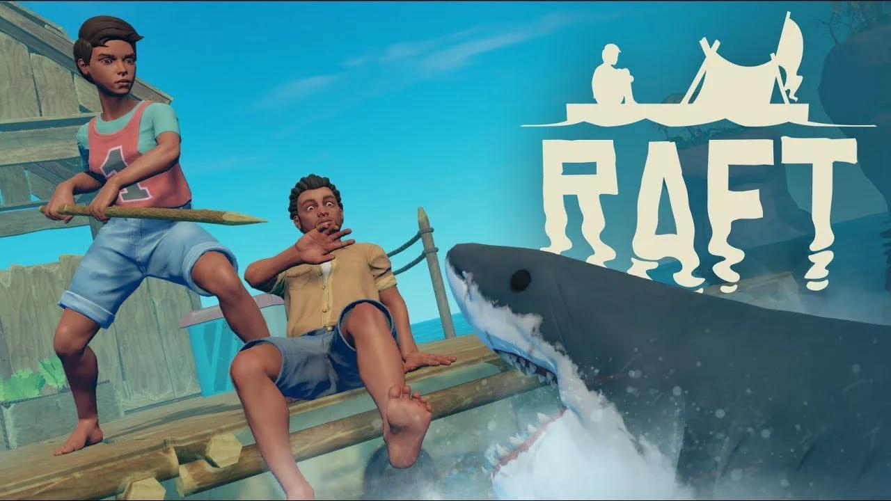 🔴 2 NOOBS ONE RAFT PART 1