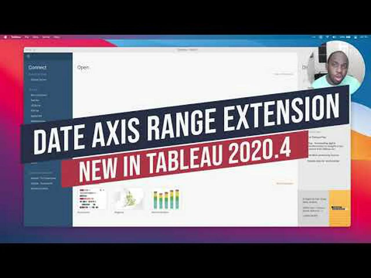Extend date axis ranges & predictive modelling- New in Tableau 2020.4