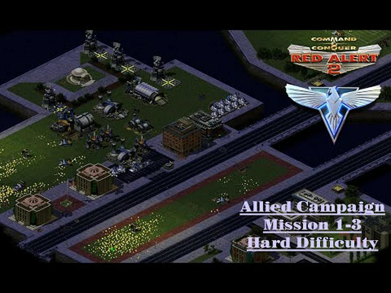 Command and Conquer: Red Alert 2 - Allied Campaign - Mission 1-3 - Hard ...