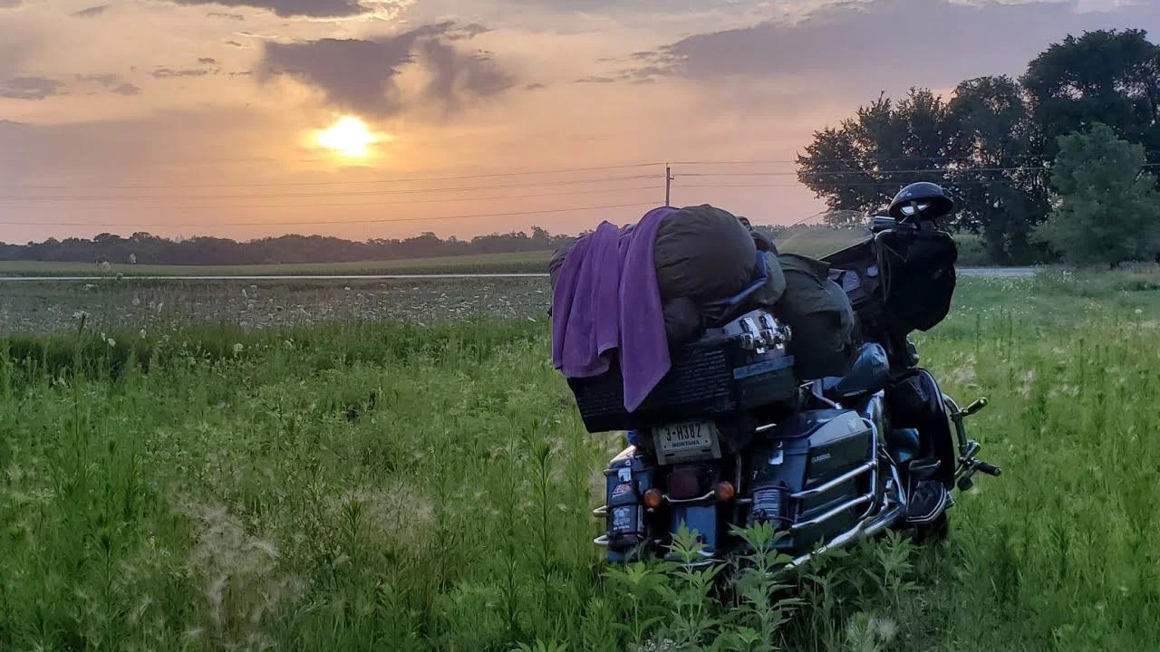 Scooter Tramp Scotty. The Road to Sturgis Pt-2