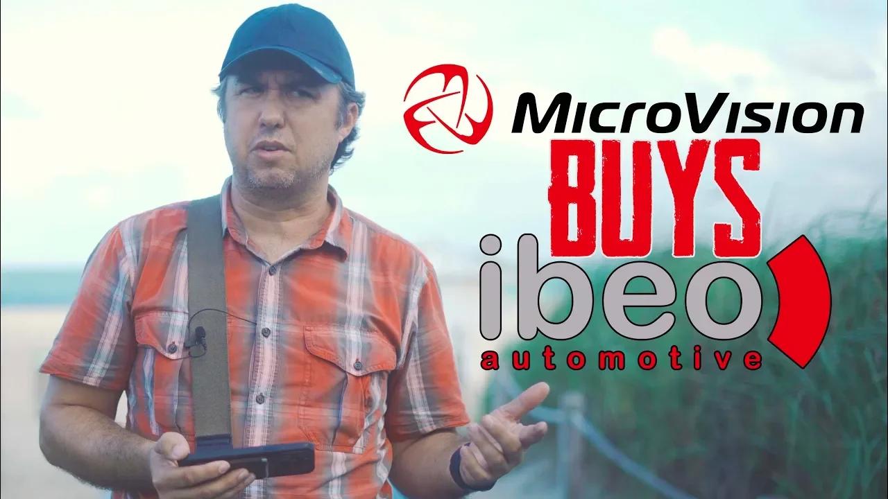 Microvision bought a LiDAR Company, Ibeo Automotive