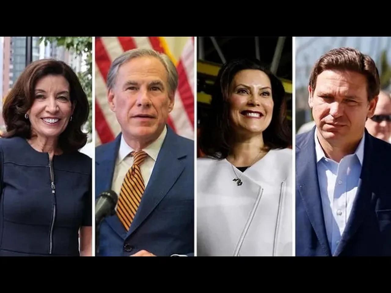 Updated 2022 Governors Map Prediction (Dec. 2021)