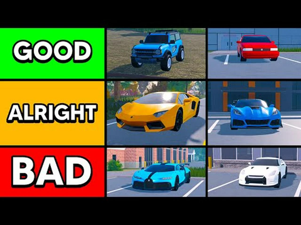 RATING EVERY VEHICLE IN ROBLOX ERLC