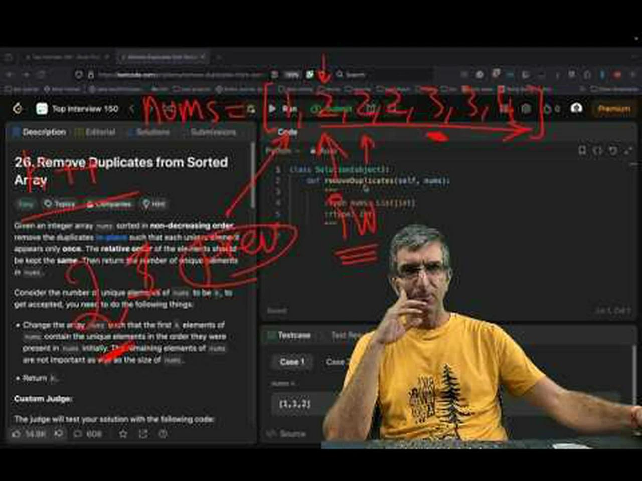 Top Algorithm Interview Questions Fully Explained Remove Duplicates
