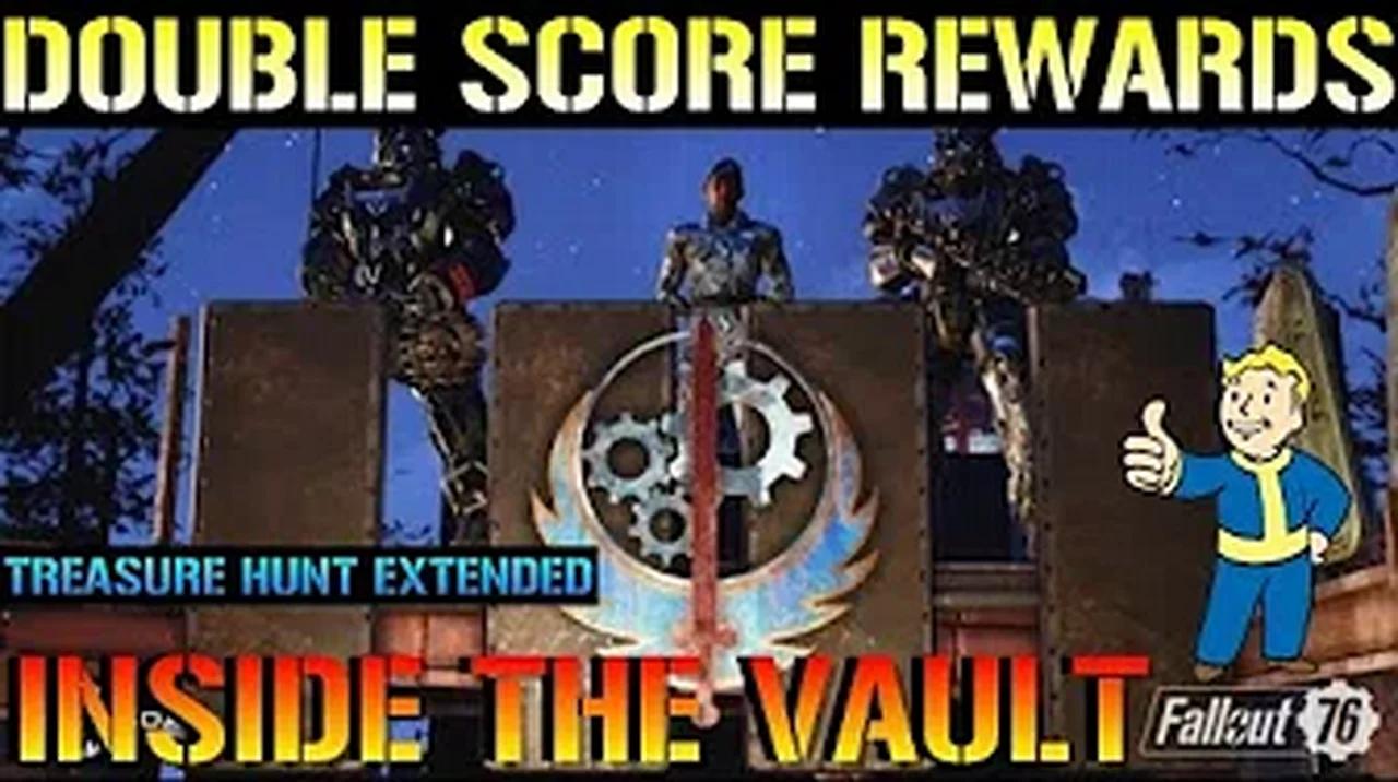 Fallout 76: New Double Score Rewards & The Treasure Hunter Event Gets ...