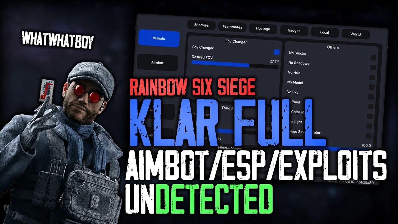 Casual VS A Cheater | Rainbow Six Siege | Klar Full - AIMBOT/ESP/NoClip/More & Undetected (Gameplay)