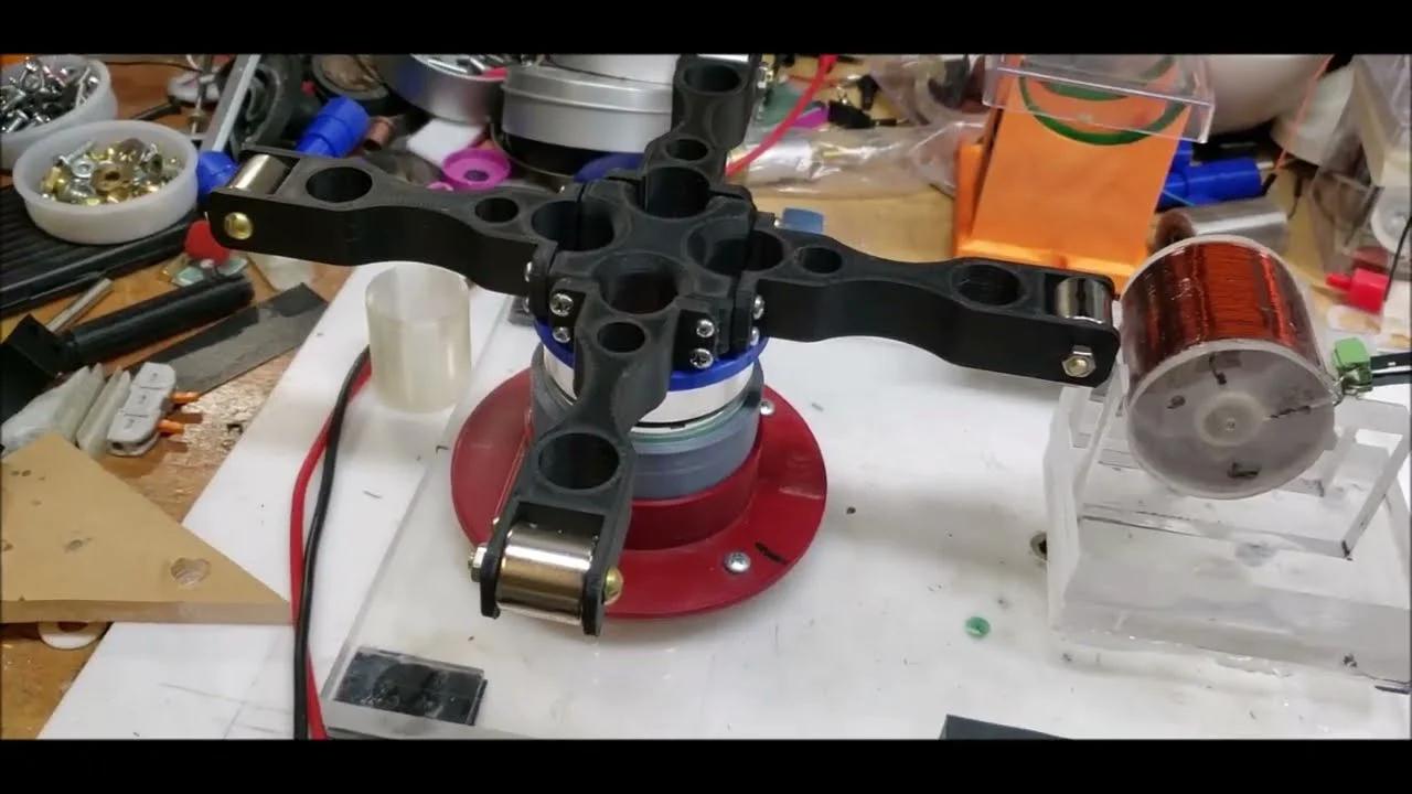3D Printed New Rotor for Zero Force testing