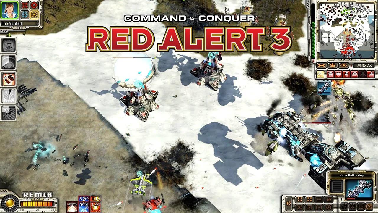 Command and Conquer Red Alert 3 Remix MOD | Psionic Crusher in Northern ...