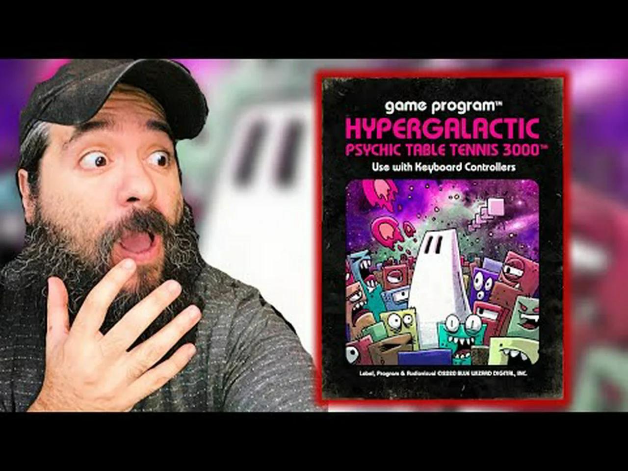 PONG Like YOU NEVER SEEN BEFORE! Hypergalactic Psychic Table Tennis 3000