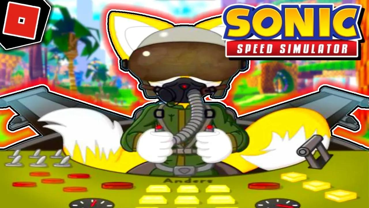 ROBLOX *NEW* FLYING LESSONS WITH PILOT TAILS (SONIC SPEED SIMULATOR)