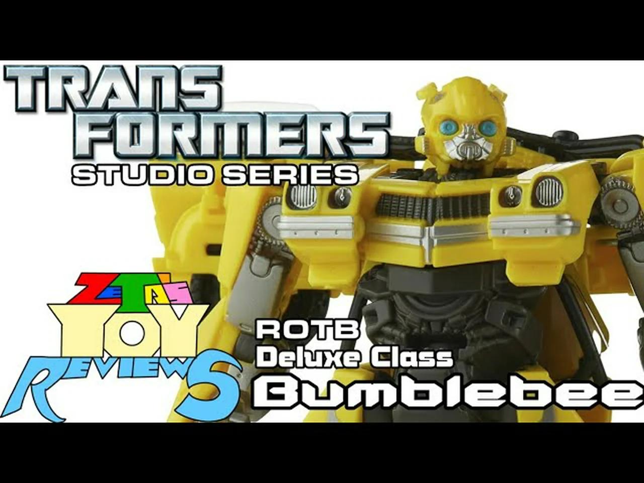 Transformers Studio Series Deluxe Class ROTB Bumblebee Toy Review