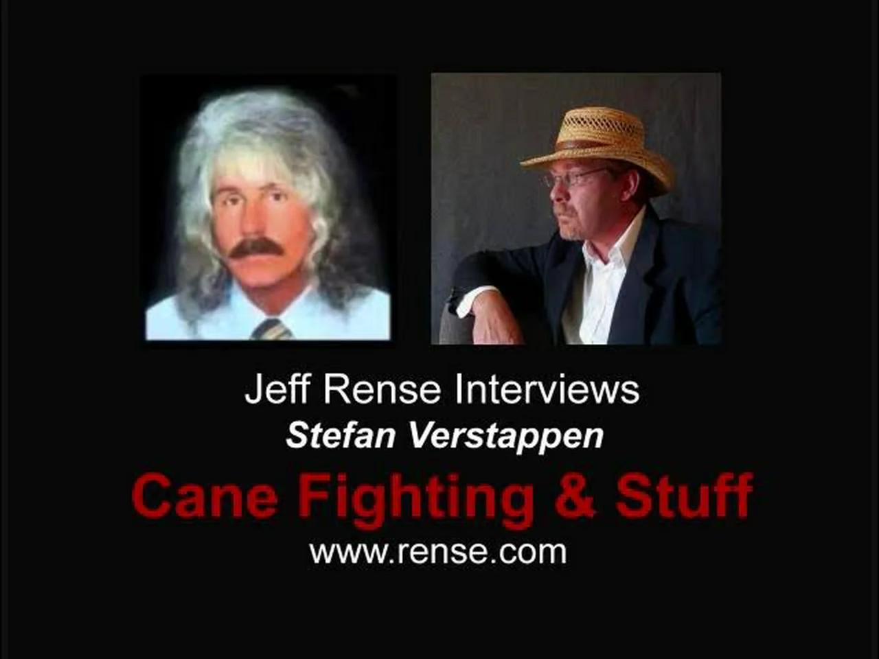 Stefan on the Jeff Rense Show - Cane Fighting