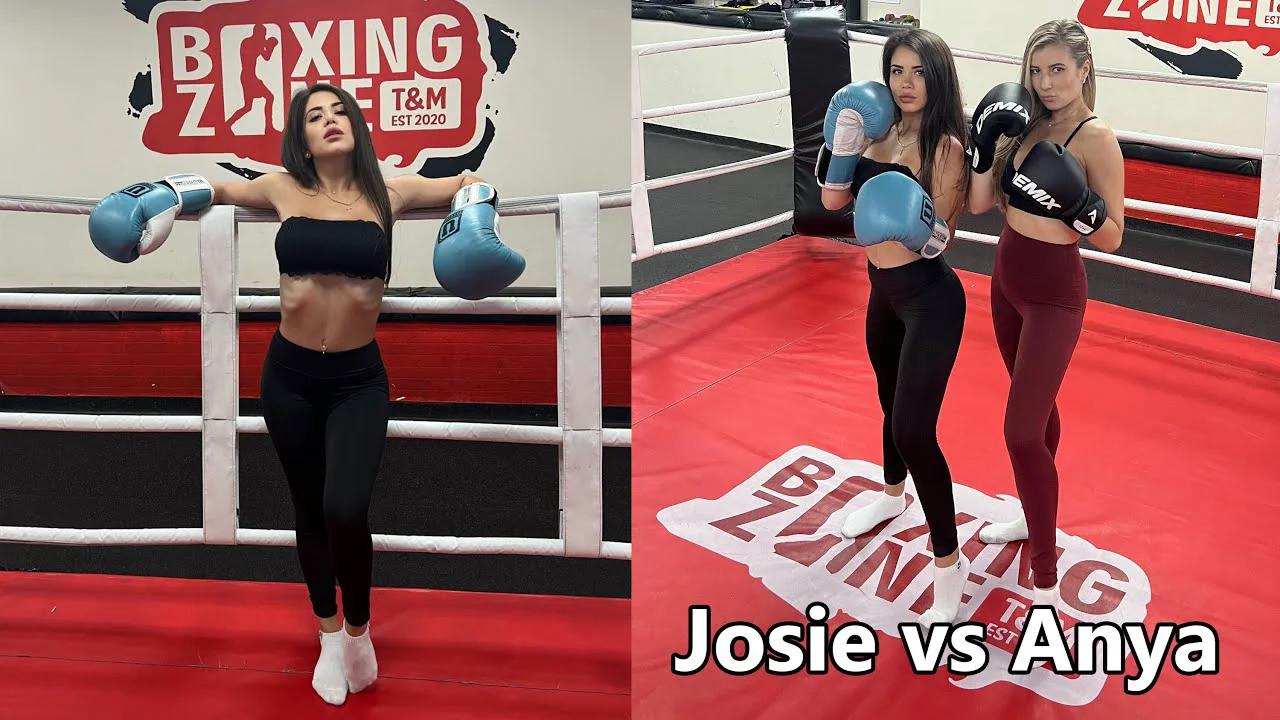 Practice 10 MIN BOXING CARDIO | Josephine Stali and Anya special video 😈