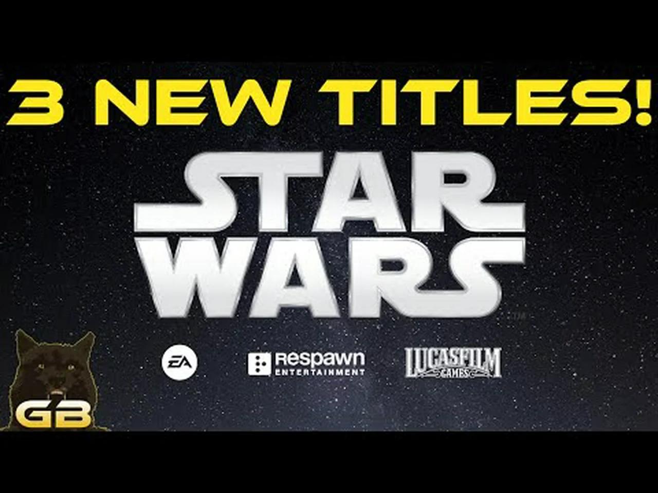 Star Wars Three Titles Announced by Respawn and Lucasfilm Games