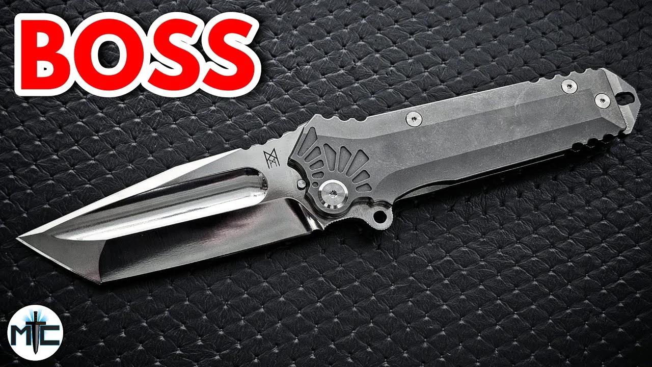 "The Boss" - Midgards Messer / PMP Boss MONSTER Folding Knife - Full Review