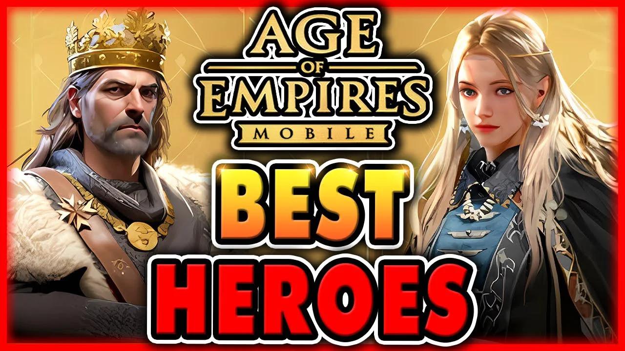 Age of Empires Mobile BEST HEROES for EVERY Troop Type Army