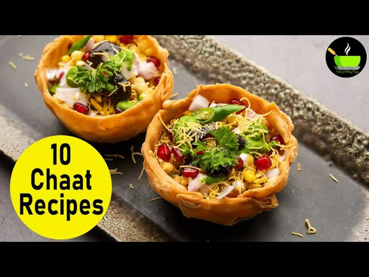 10 Indian Street Food: Top 10 Chaat Recipes | Indian Chaat Recipes ...