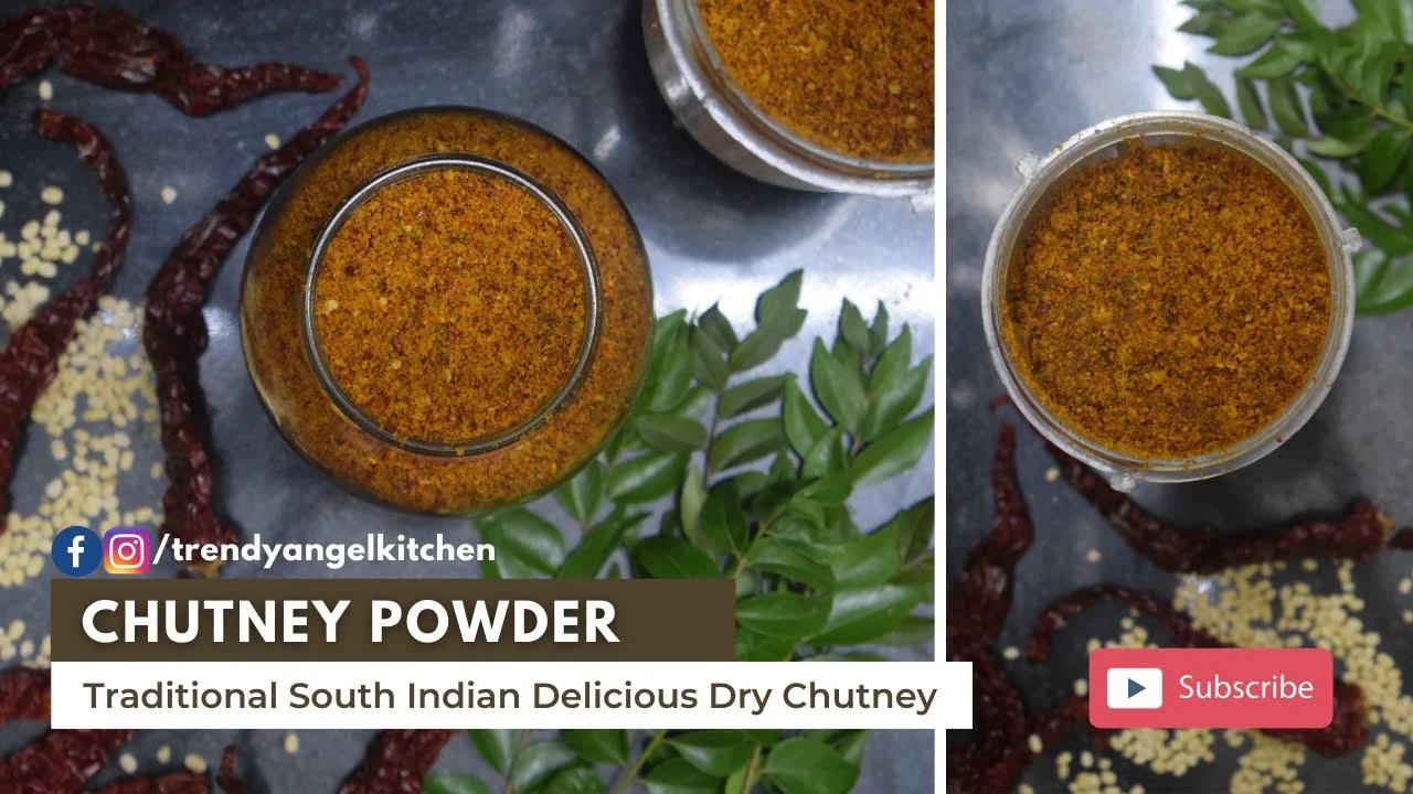 Traditional South Indian Dry Chutney Powder | Chutney Pudi | Gun Powder