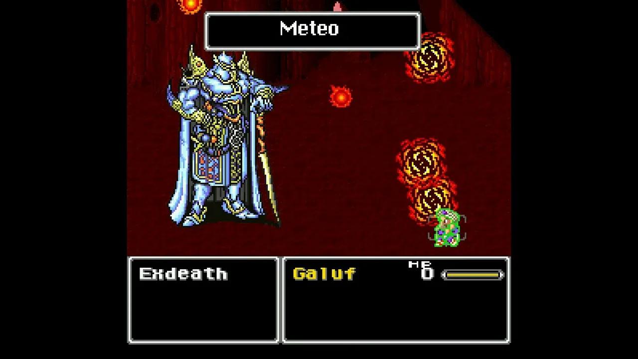 Final Fantasy V (SNES) - Guardian Tree - Exdeath (Battle 1)