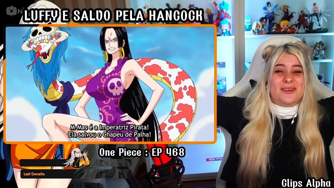 Mariana Alpha - O LUFFY FOI SALVO PELA HANCOCK | One Piece | Ep 468 ...
