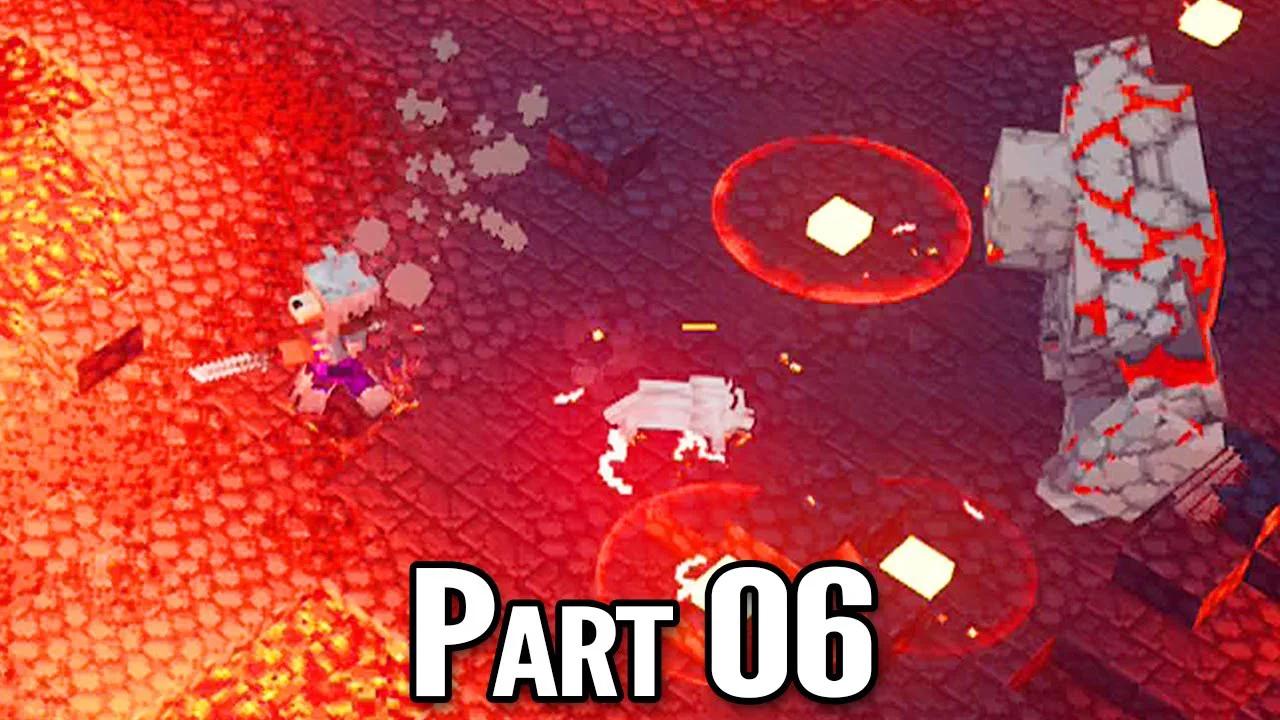 Minecraft Dungeons Gameplay Walkthrough | Part 06 Redstone Golem