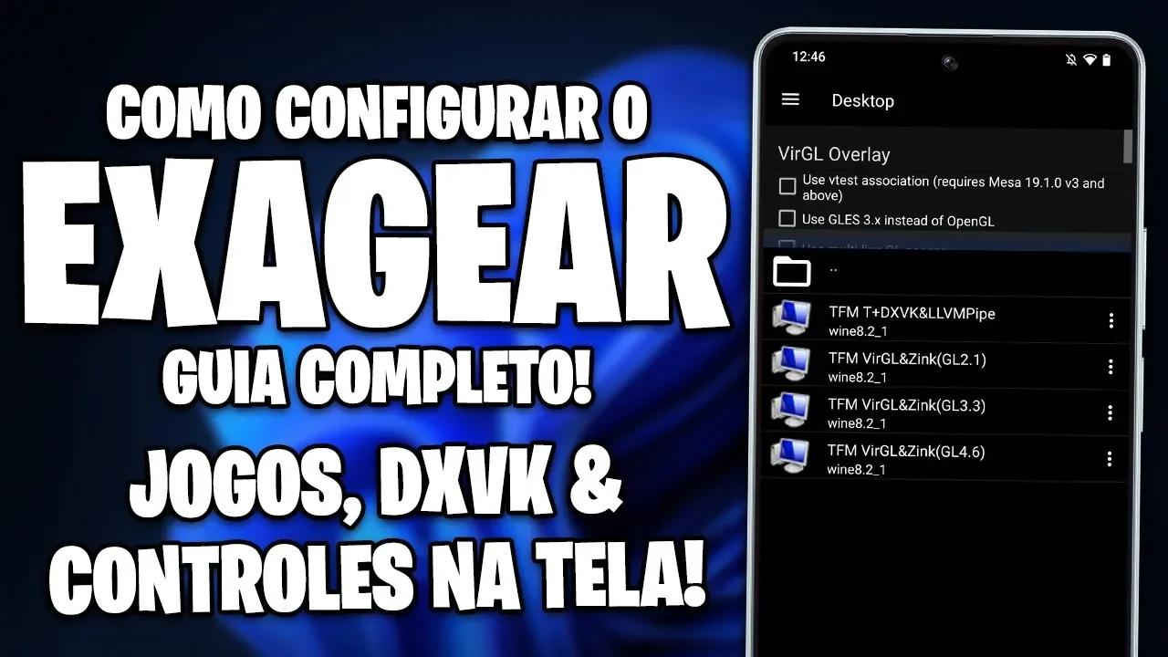 Como Configurar o EXAGEAR | GUIA COMPLETO DO EXAGEAR | JOGOS DE PC NO ...