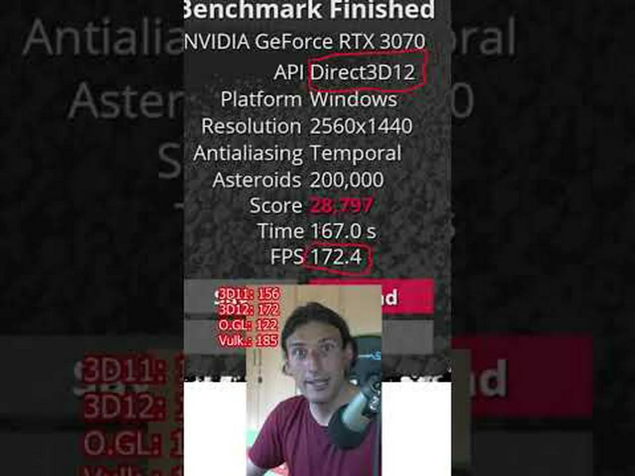 App para testear tu tarjeta Gráfica | OpenGL vs Vulkan vs DirectX